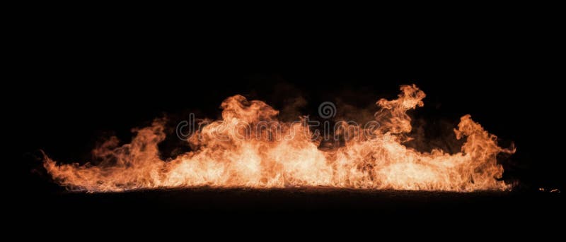 Fire Overlay Texture for Creative Effects on Black Background Stock ...