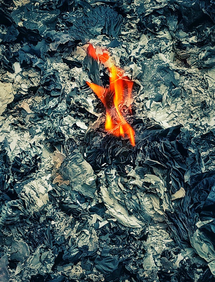 Fire paper stock photo. Image of black, break, copy, broken - 2958598