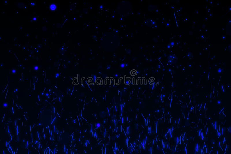 Fire Particles Isolated on Black Background Overlay. Put it Over Your ...