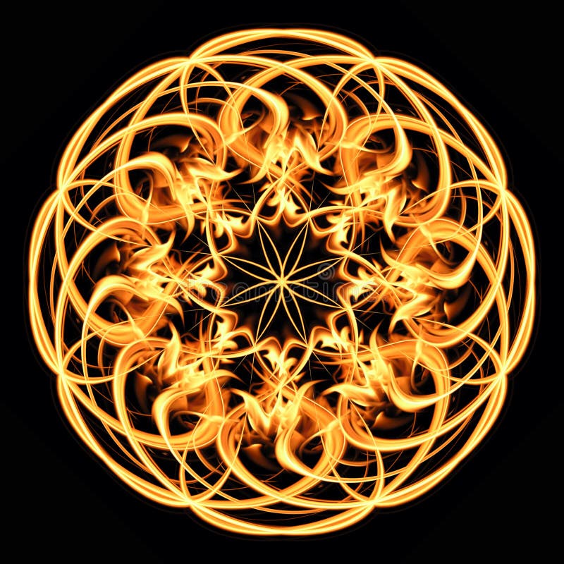 Fire pattern stock illustration. Illustration of flare - 6300530