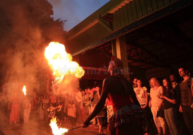 Fire Performance stock image. Image of aflame, fire, performance - 36763