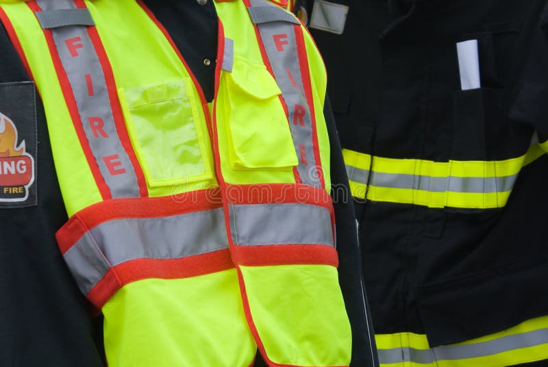 Fire Person Uniform stock image. Image of suit, warning - 6607145