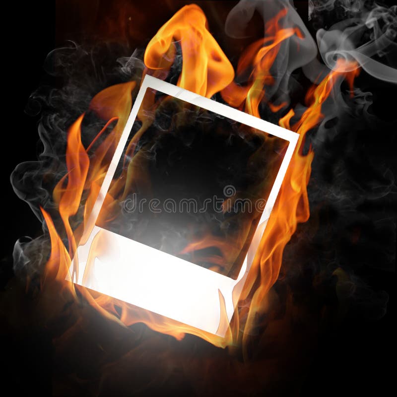 Router on fire stock photo. Image of wireless, intranet - 22367852