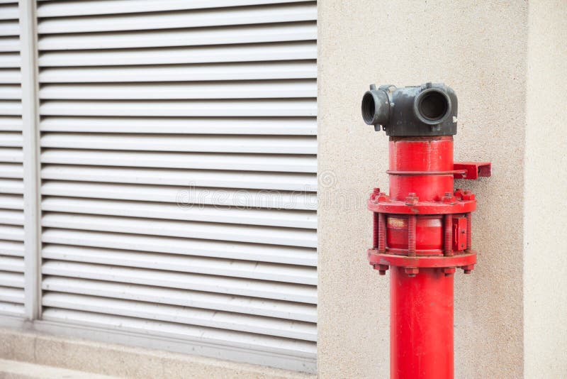 Fire pipe stock photo. Image of object, pipe, prevention - 89756530