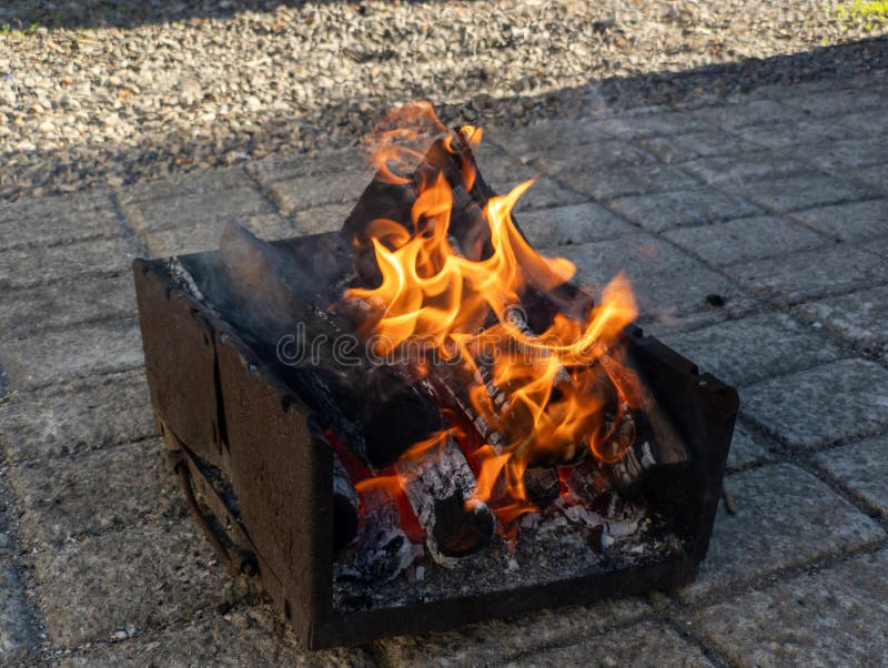 Flames,pot,burning,burning Wood,ash Stock Image - Image of home ...