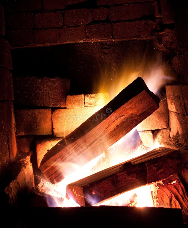 Fire place stock photo. Image of dark, corner, front - 12584452