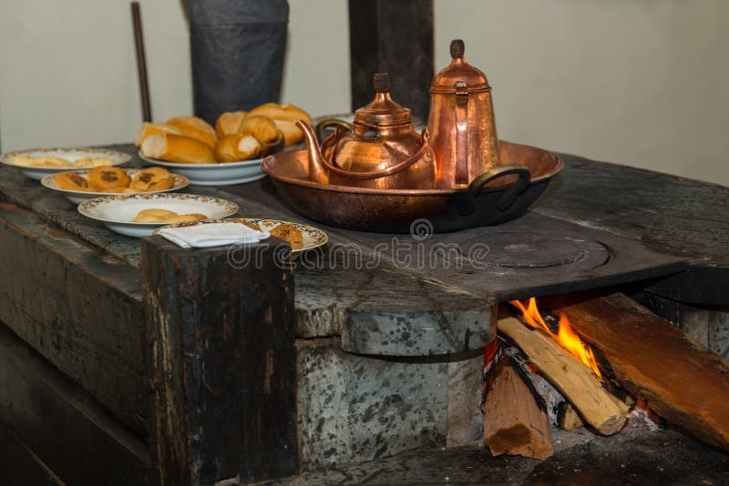 Old irish Hearth fireplace stock image. Image of house - 2947075