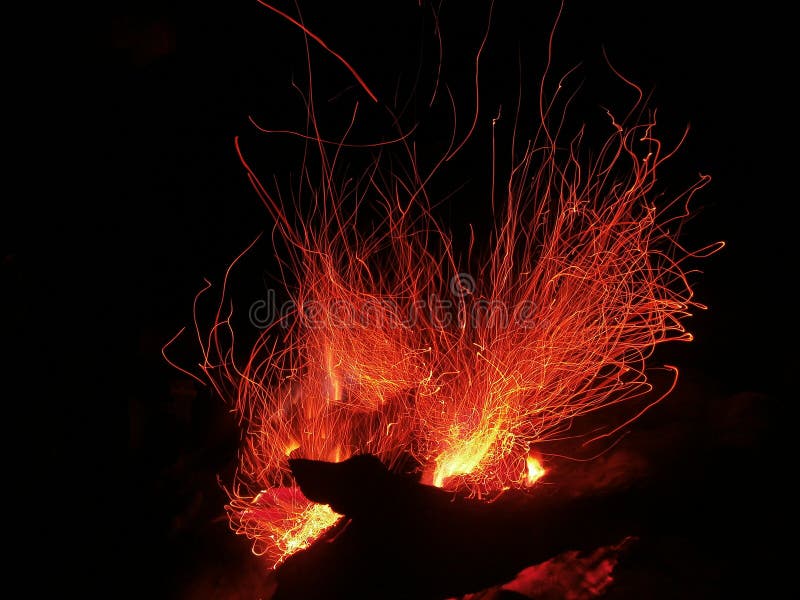 Fire stock image. Image of heat, endlessly, bonfire, watch - 98094247
