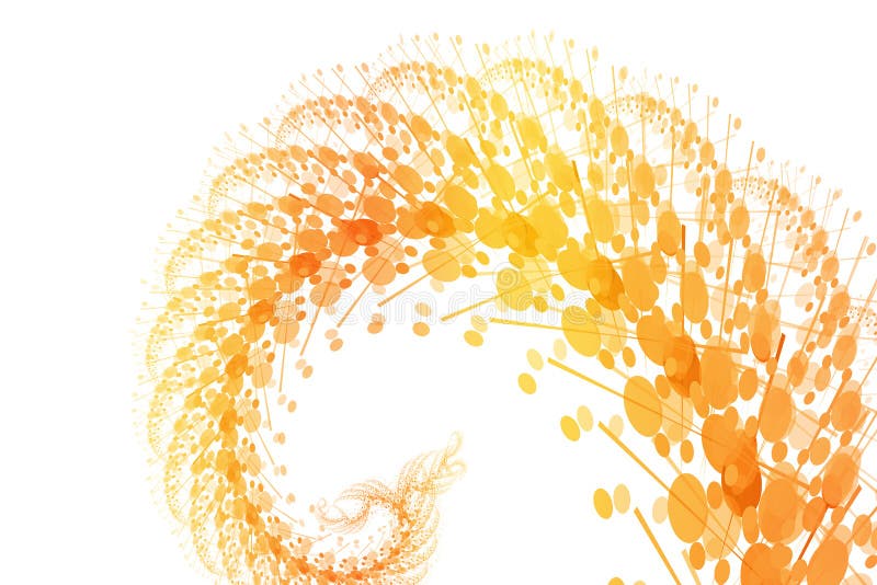 Fire Power Wave Abstract Background Stock Illustration - Illustration ...