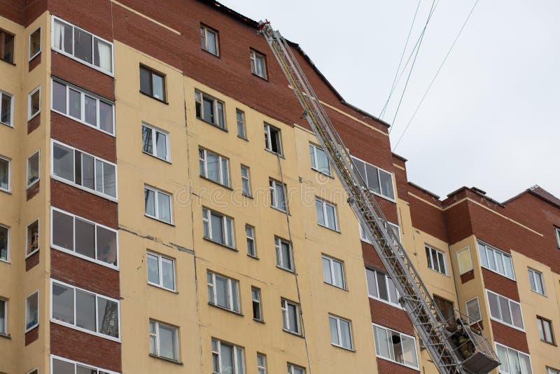 Fire Protection Machine. Russia, Ufa - March 13 2016. Editorial Image ...