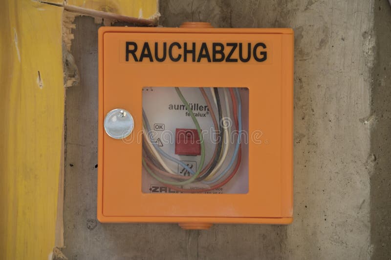 Fire Protection To Prevent the Outbreak of Fire Stock Photo - Image of ...