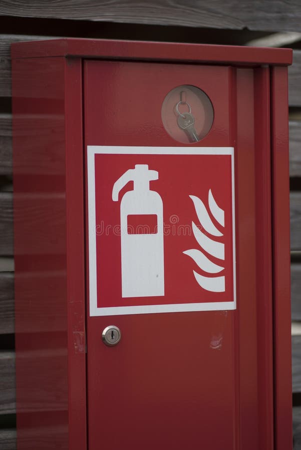 Fire Protection To Prevent the Outbreak of Fire Stock Image - Image of ...