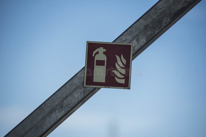 Fire Protection To Prevent the Outbreak of Fire Stock Photo - Image of ...