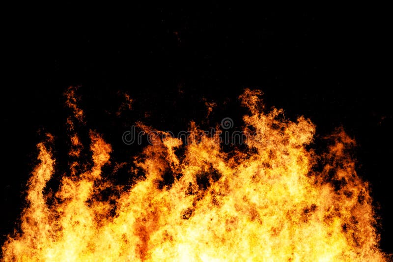 Raging fire stock image. Image of flames, heat, fireblaze - 4337869