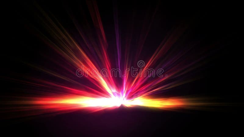 Fire ray abstract star stock footage. Video of graphic - 202090280