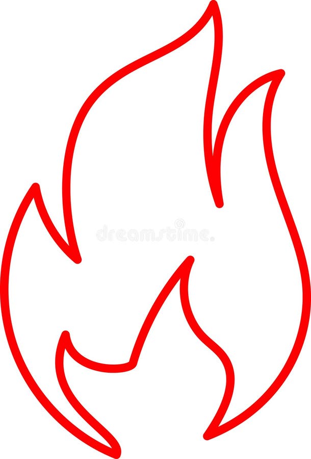 Fire Red, Flames Icon, Flames, Bonfire, Fire Logo Design Vector ...
