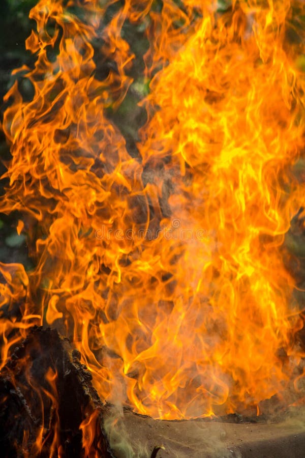 Fire stock photo. Image of nature, indonesia, heat, ground - 95322170