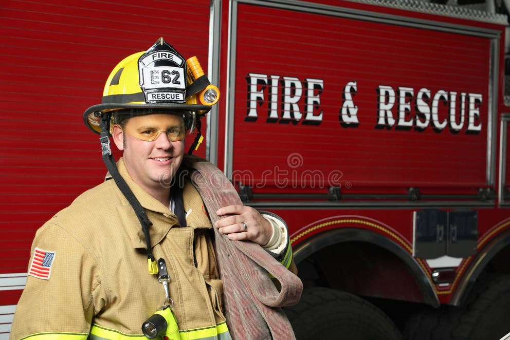 Fire Rescue stock image. Image of firehose, gear, responsibility - 12495503