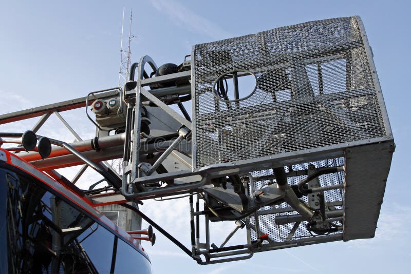 Fire rescue basket stock photo. Image of basket, extinguish - 11143414