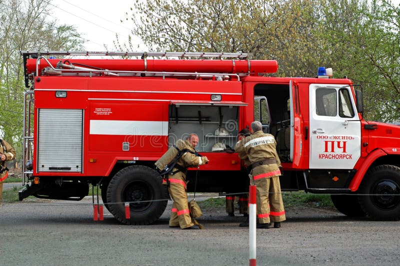 Fire rescue team editorial stock image. Image of people - 18747839