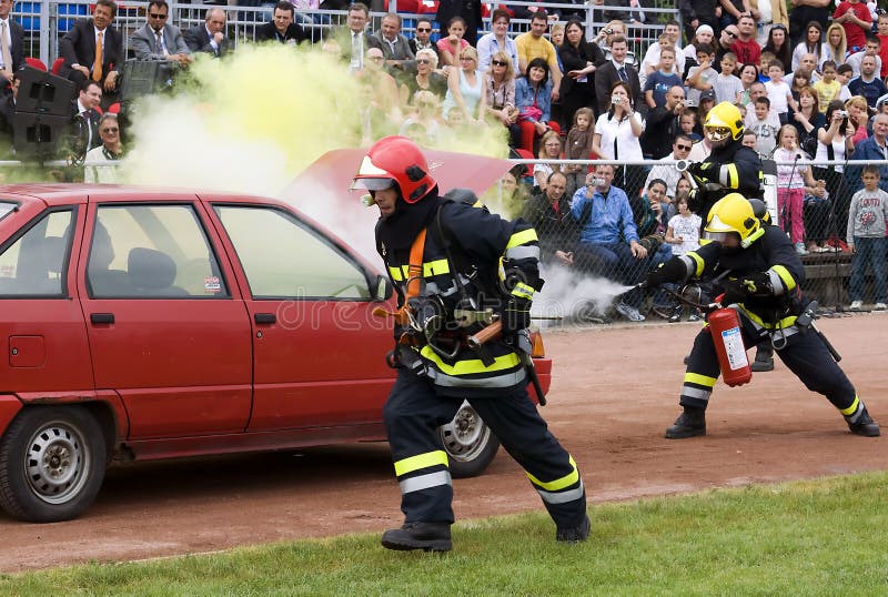 Fire and Rescue Units in Action-1 Editorial Image - Image of uniform ...