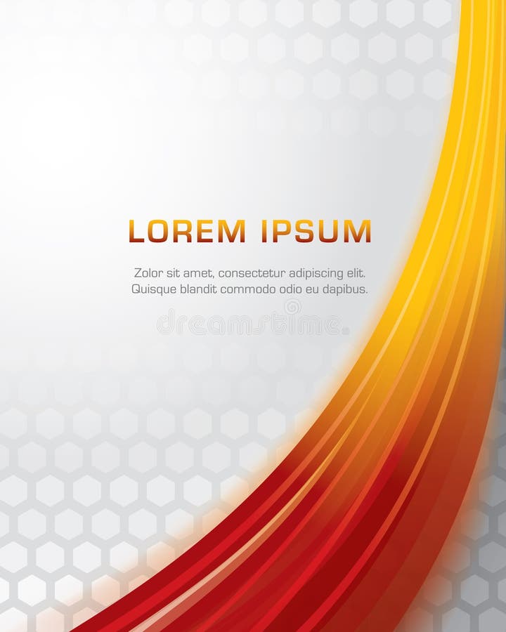 Fire Ribbon Cover stock vector. Illustration of fire - 42479001