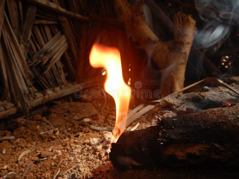 The fire rises above.. stock photo. Image of screenshot - 232053092