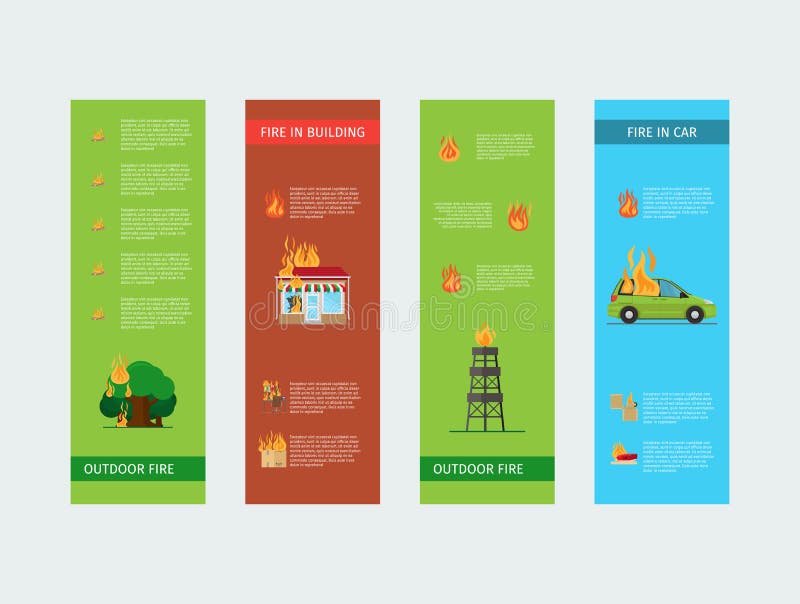 Fire risk icons stock vector. Illustration of holder - 79314965