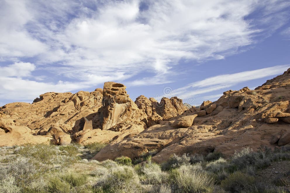 Fire Rocks stock image. Image of valley, arch, rocks - 23064407