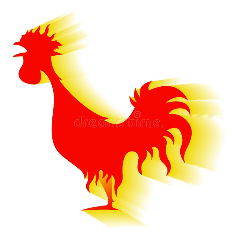 Fire Rooster Stock Illustrations – 3,491 Fire Rooster Stock ...