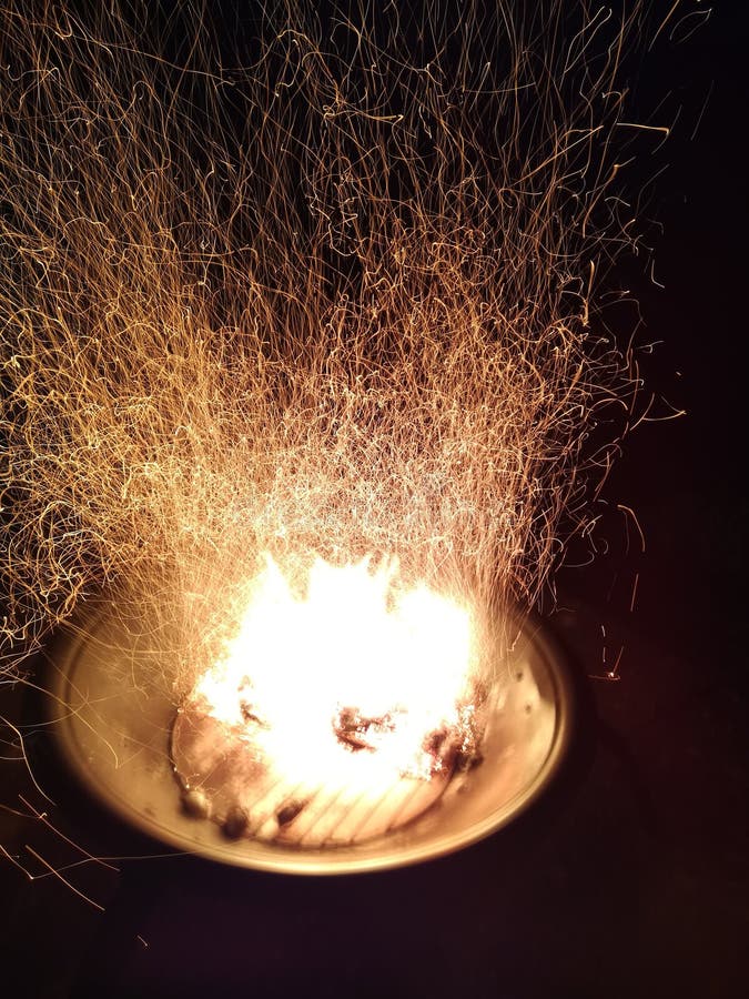 Spark shower stock photo. Image of flames, sparks, shower - 144529044