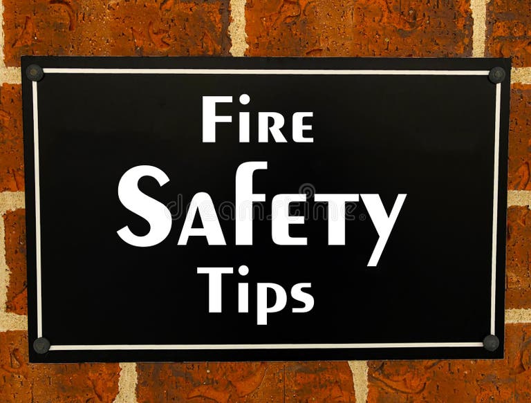Safety Tips Fire Stock Illustrations – 926 Safety Tips Fire Stock ...