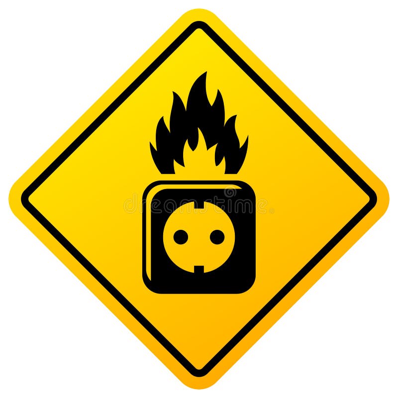 Fire Warning Sign