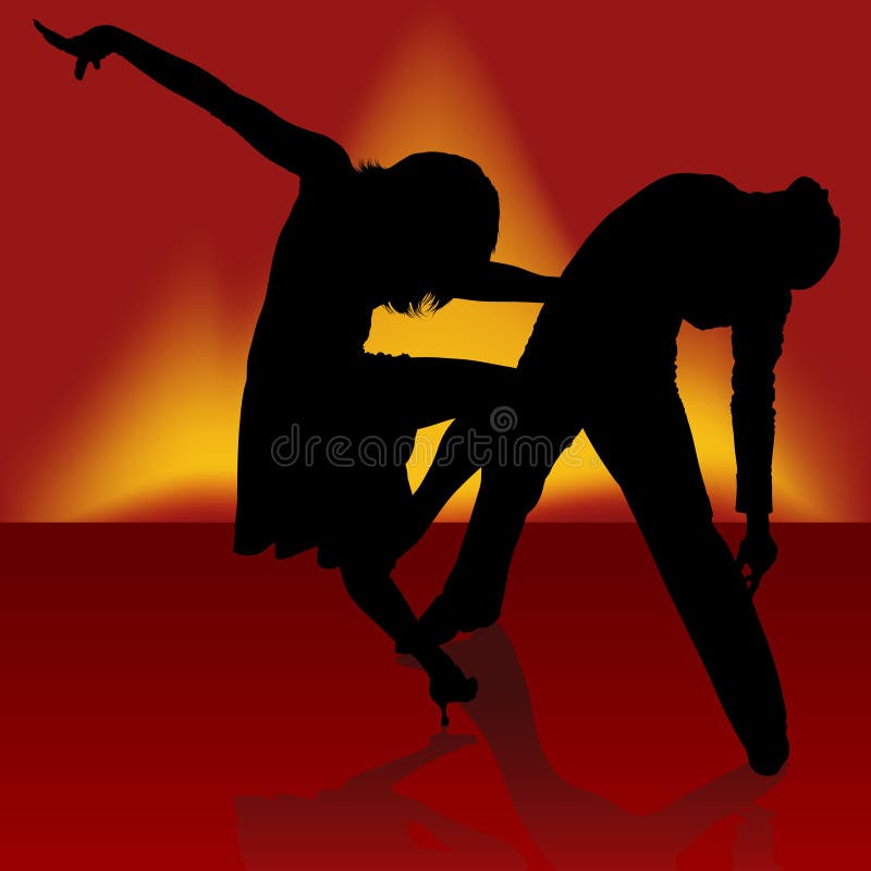 Fire Samba stock vector. Illustration of clip, spain, dirty - 8857631