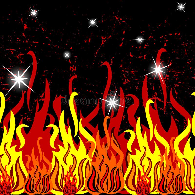 Checkered flames stock vector. Illustration of flag, graphic - 25135862