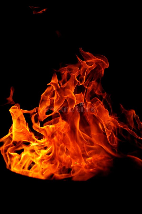 Fire shapes stock image. Image of black, camping, campfire - 43699433