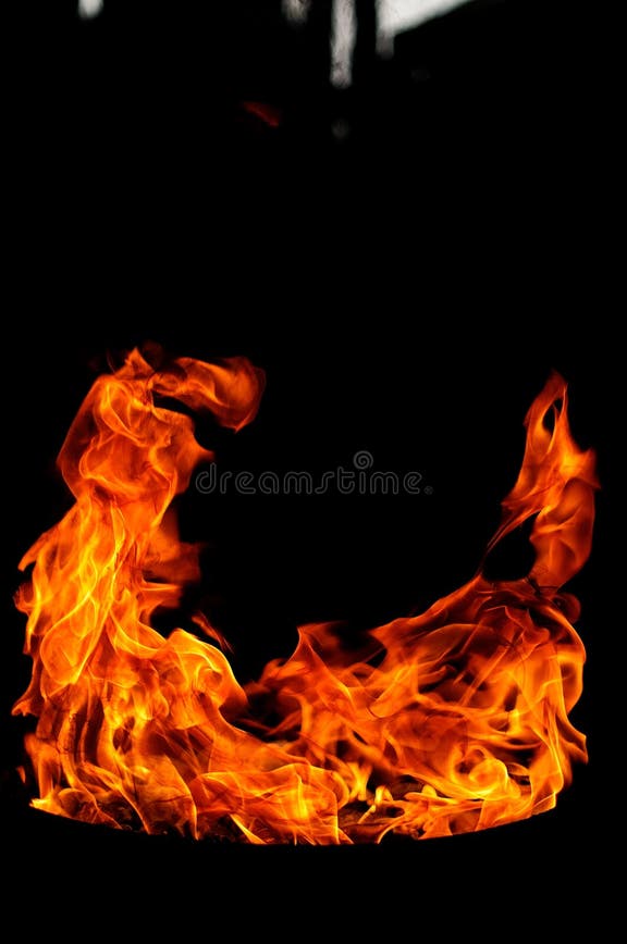 Fire shapes stock image. Image of black, camping, campfire - 43699479
