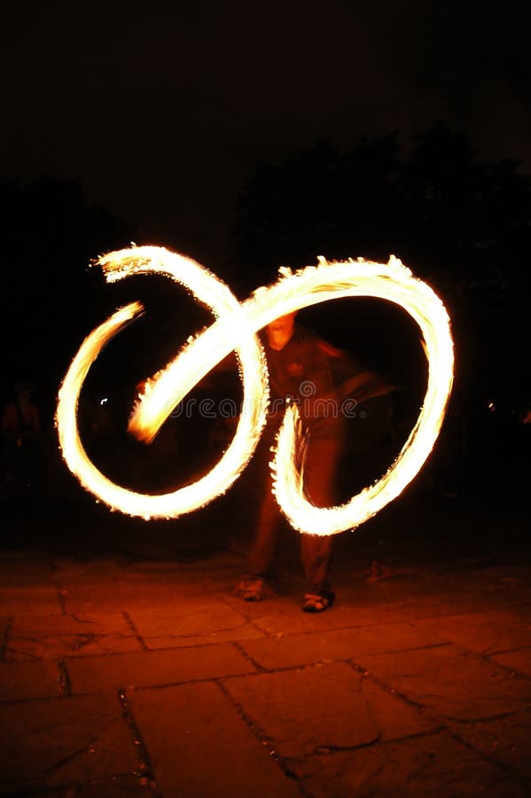 Fire Show stock photo. Image of adventure, entertainment - 14494496
