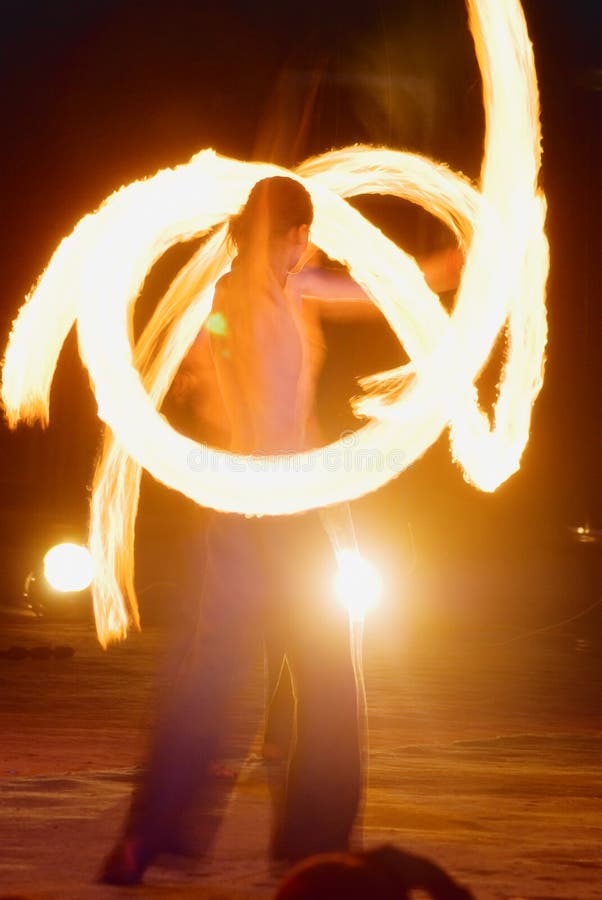 Fire-show stock photo. Image of eastern, night, explode - 16653788
