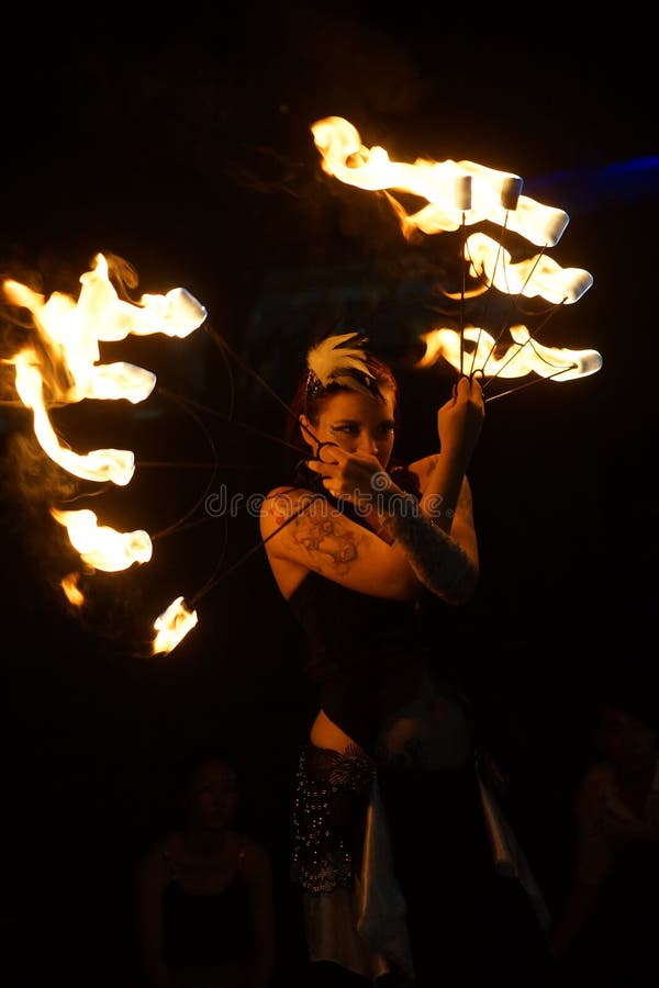 Fire show editorial photo. Image of dance, life, challenge - 21471766
