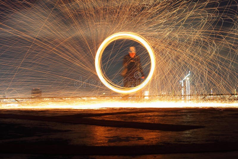 Fire show stock image. Image of color, fiery, amazing - 27047893