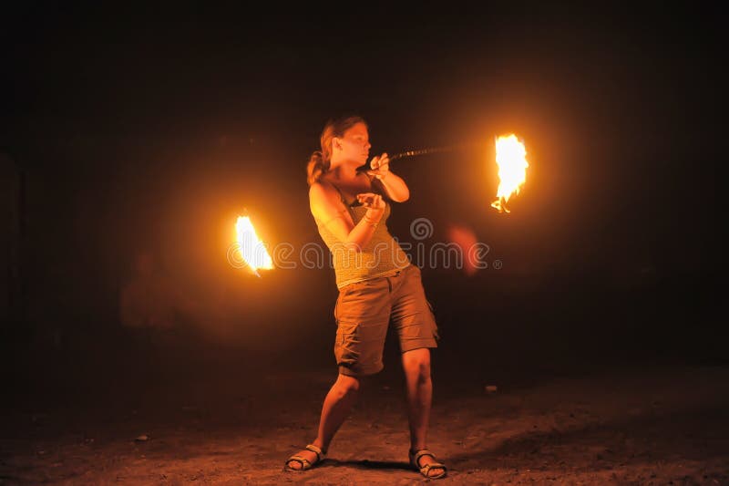 Fire show editorial photo. Image of energy, fire, entertainment - 44048406