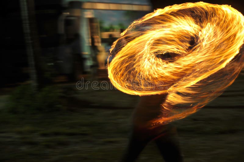 Fire Show Fire Show Orange Flames Stock Image - Image of time, play ...