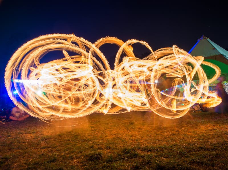 Fire show stock photo. Image of exhibition, dance, adult - 55526694