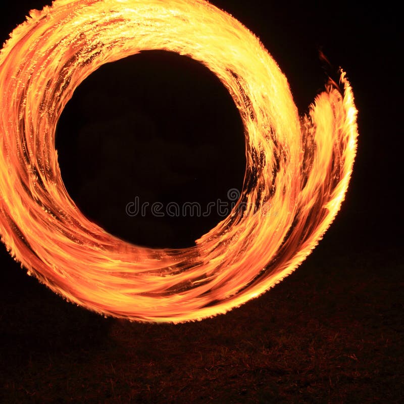 Fire show stock photo. Image of ring, show, flames, flaming - 54409086