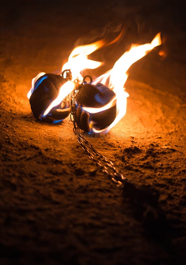 Fire show stuff stock photo. Image of stuff, equipment - 110608892