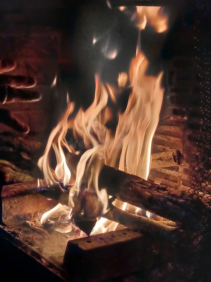 Fire side nights stock image. Image of mythology, screenshot - 249317983