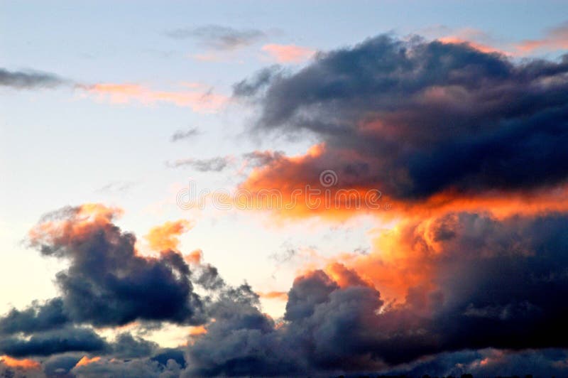 Fire on the sky stock image. Image of fire, colors, blue - 3417589