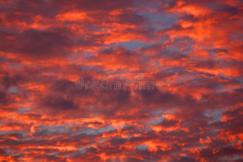 Fire sky stock photo. Image of cloudscape, fiery, dawn - 82142136
