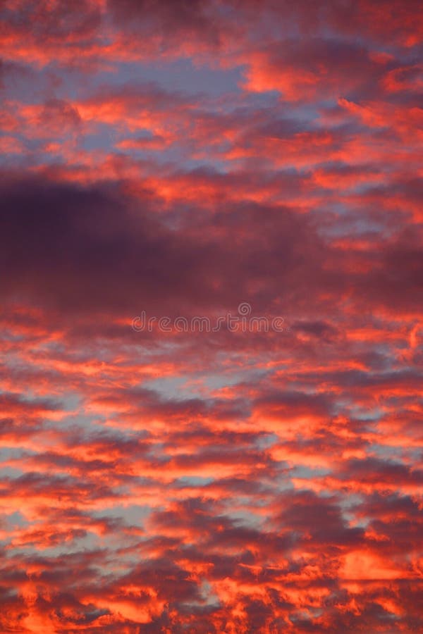 Fire sky stock photo. Image of clouds, cirrus, blue, abstract - 82146808